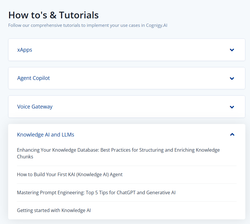 Extended Help Center Resources, Usability Improvements, and More with Cognigy.AI v4.88