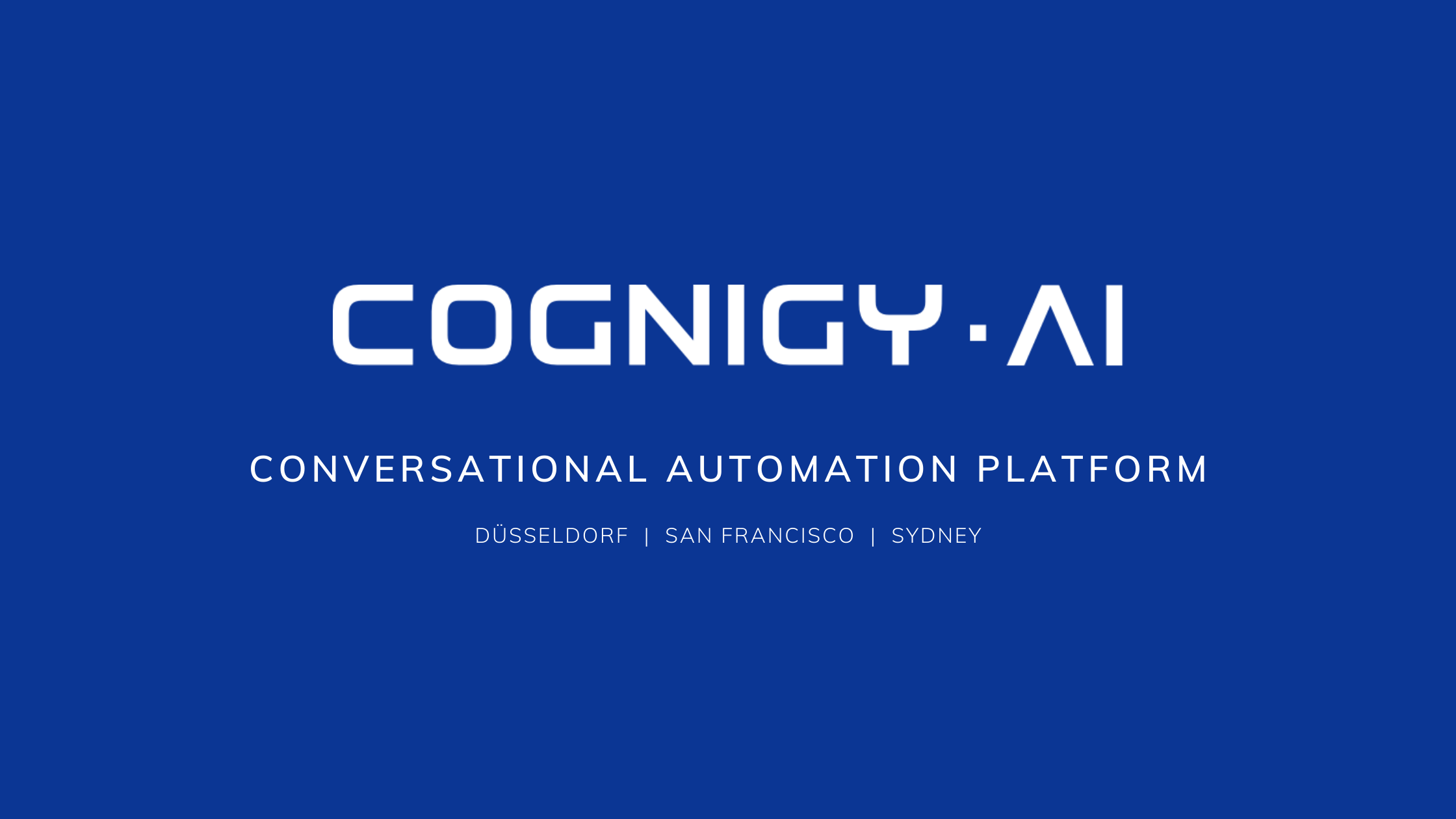 Conversational AI & Automation for Insurance Industry | Cognigy