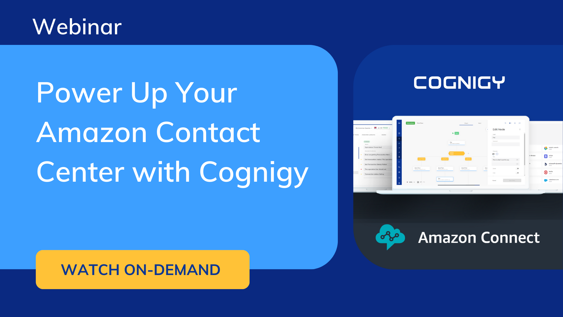 Power Up Your Amazon Contact Center with Cognigy – Q1 2023