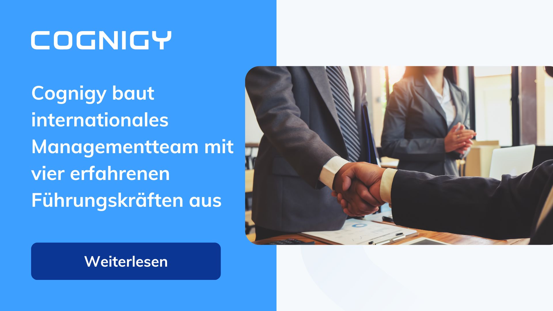 Cognigy baut internationales Managementteam mit vier erfahrenen ... Cognigy baut internationales Managementteam mit vier erfahrenen ...