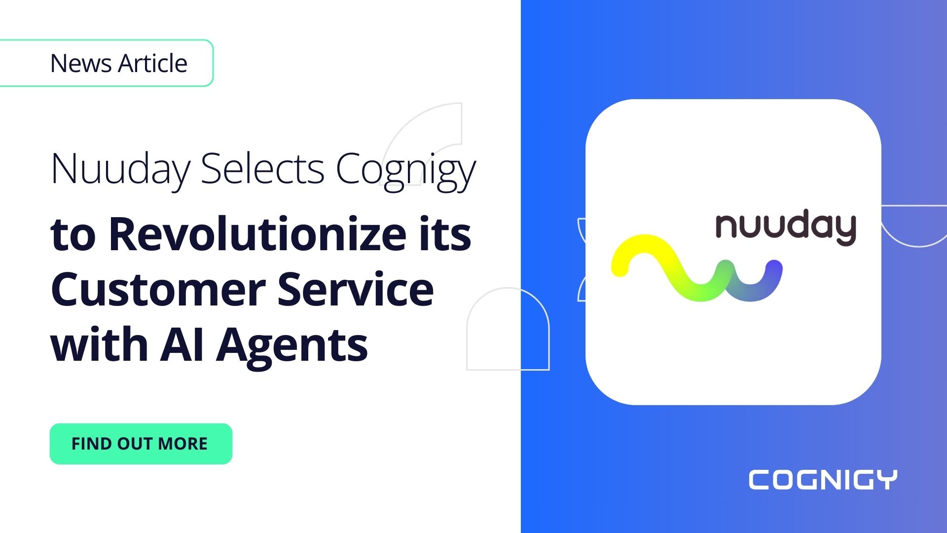 Nuuday Selects Cognigy to Revolutionize its Customer Service with AI Agents