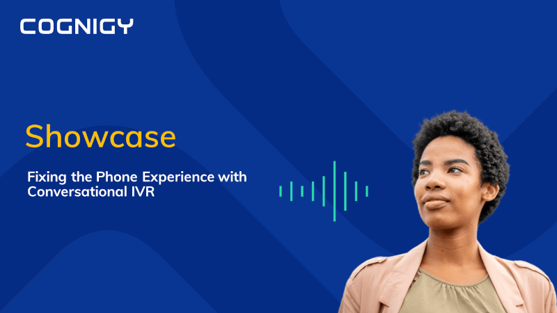 Power Up Phone Experiences with Conversational IVR｜Cognigy