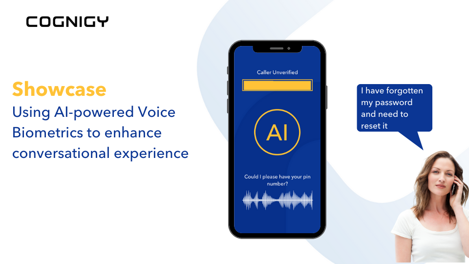 Elevating Phone Bots with AI-powered Voice Biometrics｜Cognigy